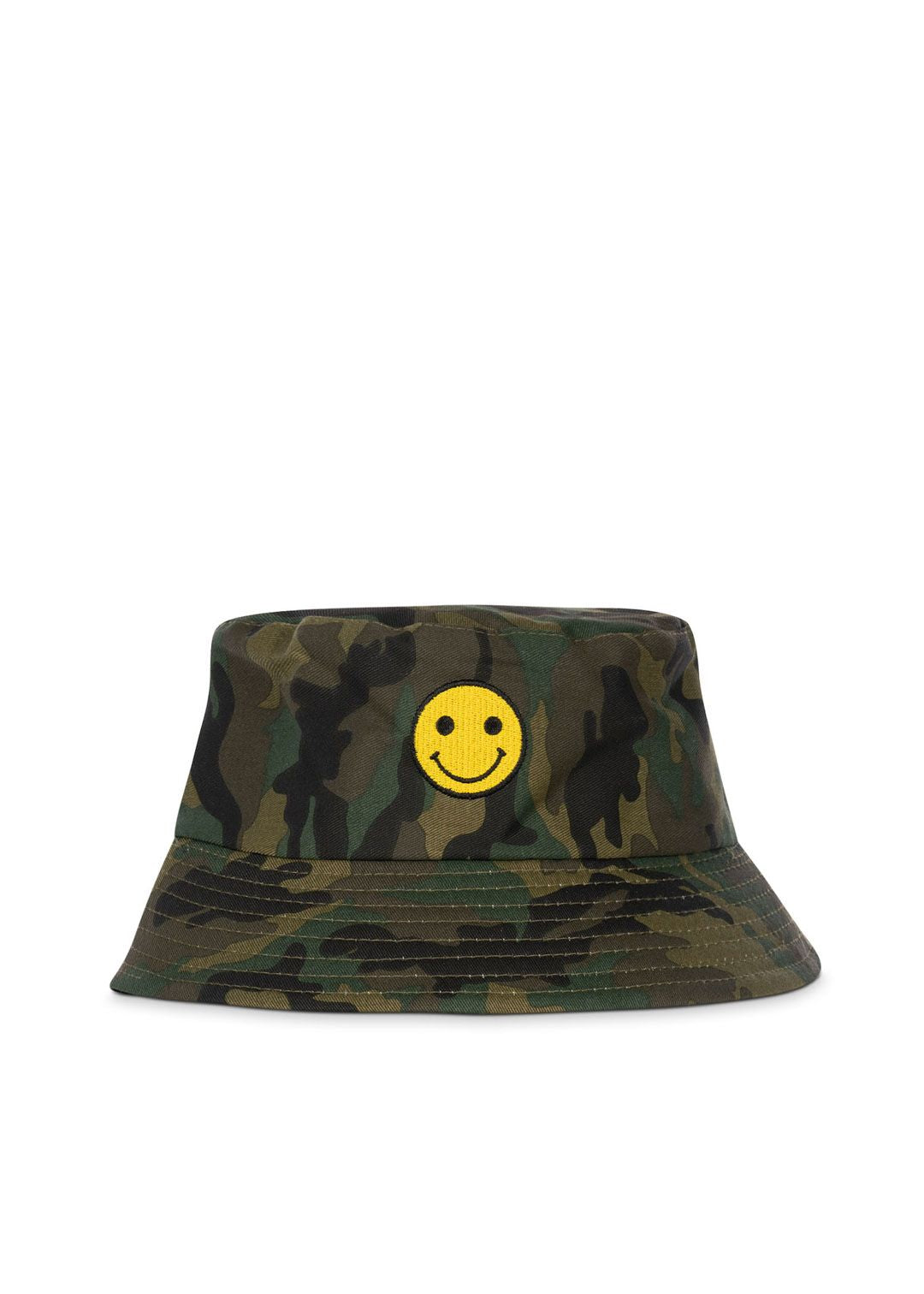 Green Camo/Smiley Pier Hat