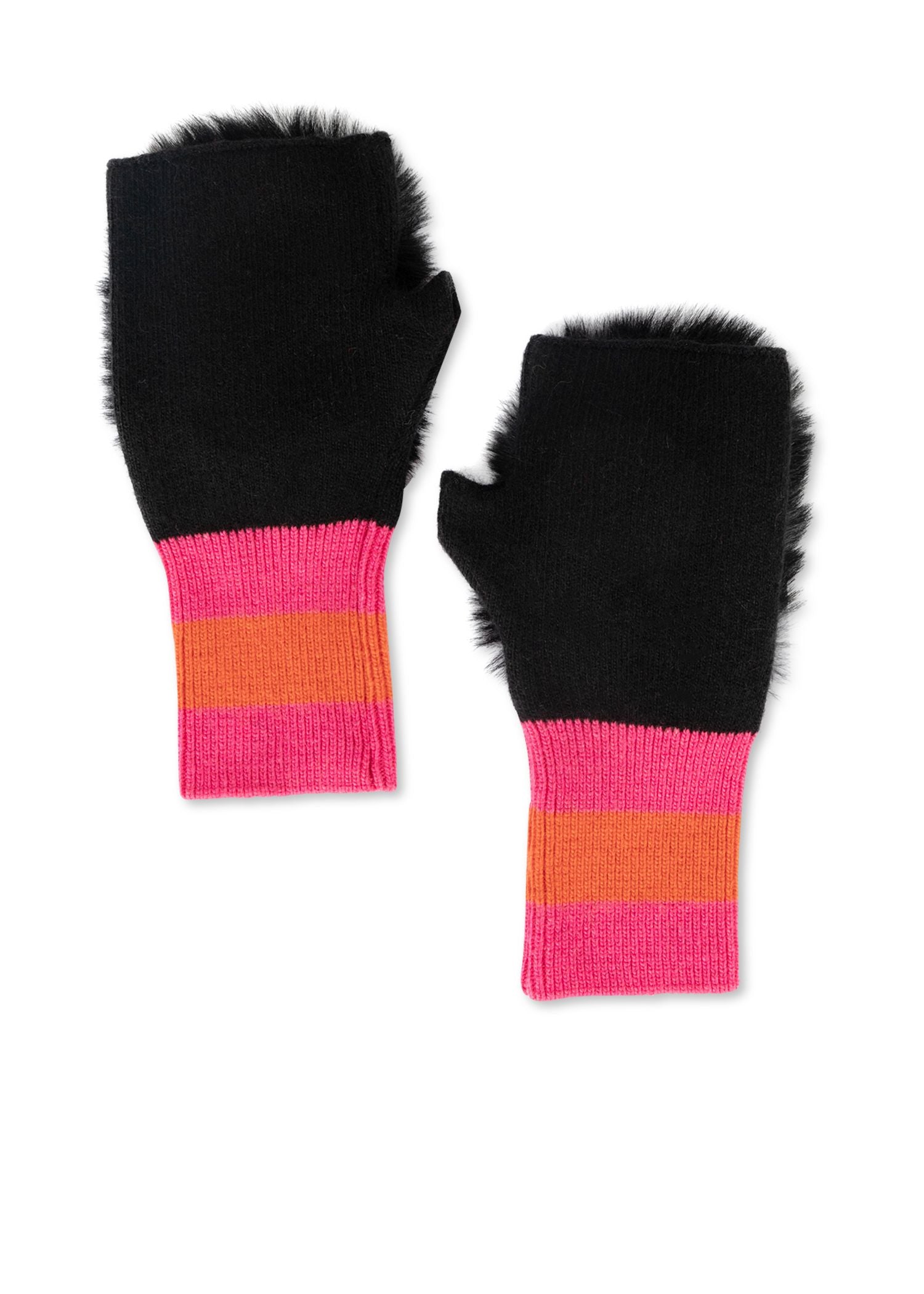 Rave Fluff Fingerless Glove - FINAL SALE